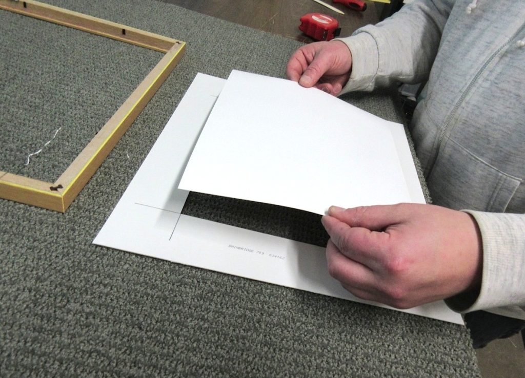 How to Add Art to Your Frame | Framing 4 Yourself