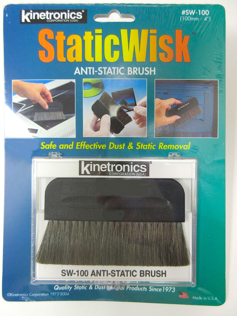 Kinetronics 4" Anti-Static Brush | Framing 4 Yourself
