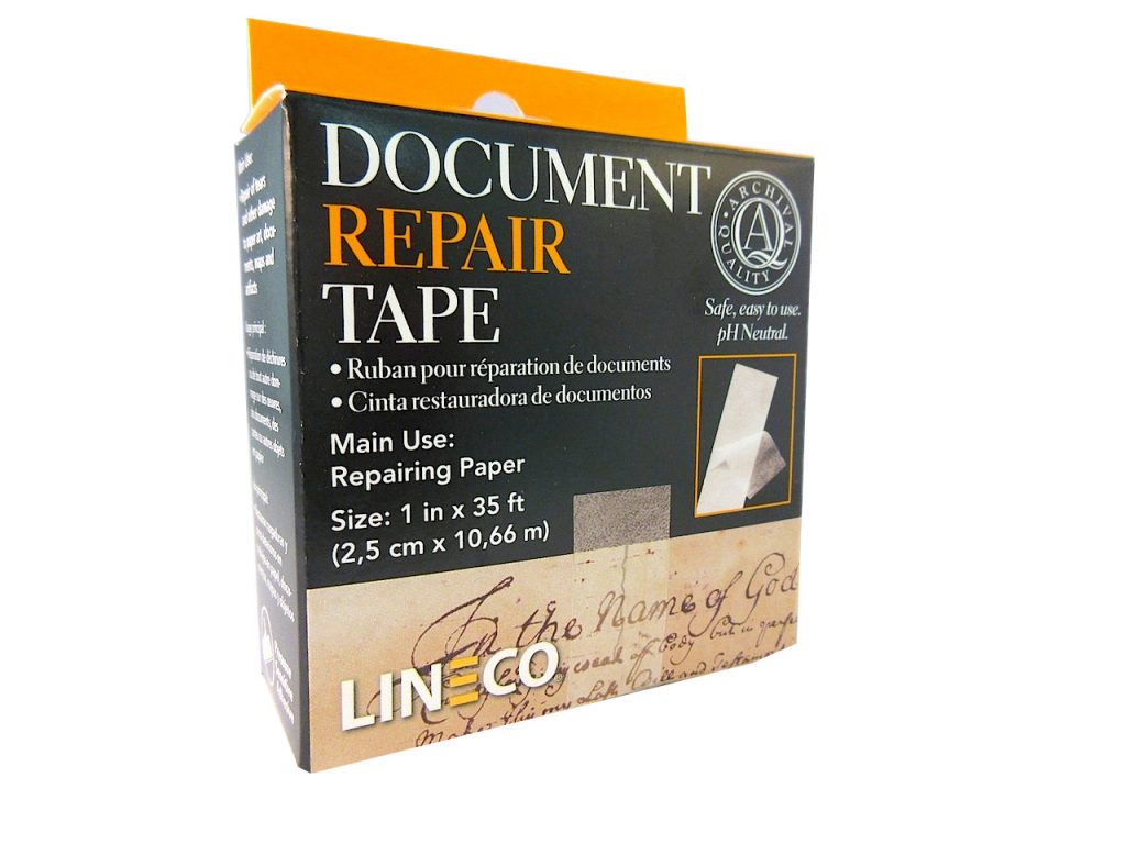 LineCo Self-Adhesive Document Repair Tape - 1" x 35' | Framing 4 Yourself
