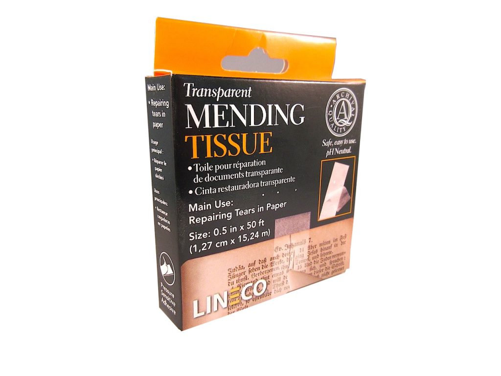 LineCo Transparent Mending Tissue - 1/2" x 50' | Framing 4 Yourself